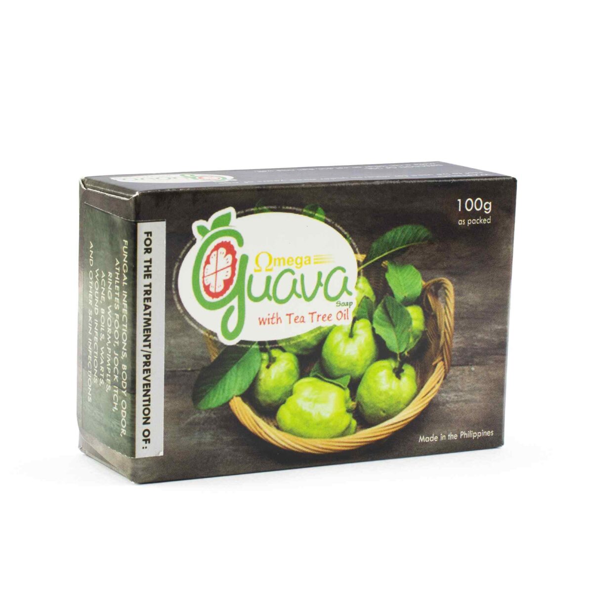 Omega Guava Soap with Tea Tree Oil (100g) – Surebiz Online Store